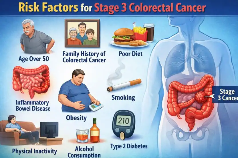 Risk Factors for Stage 3 Colorectal Cancer: Causes, Symptoms, Treatment ...