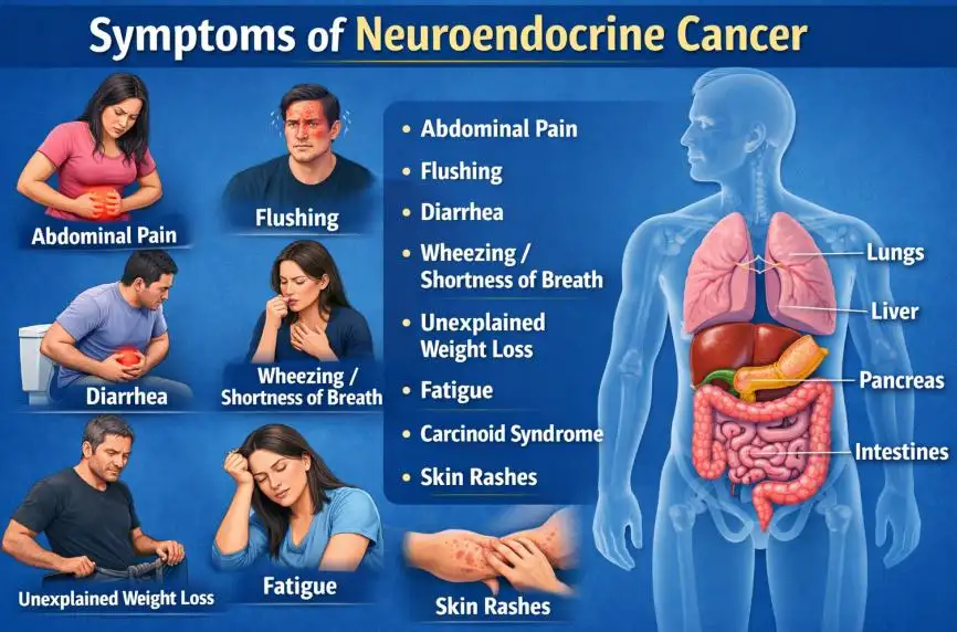 Symptoms of Neuroendocrine Cancer: Early Warning Signs, Diagnosis, and ...
