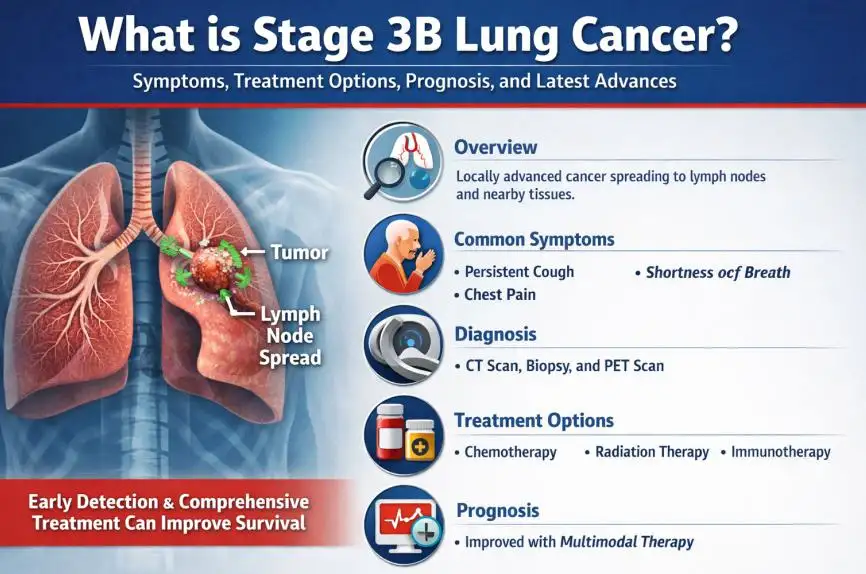 What Is Stage 3B Lung Cancer? Symptoms, Treatment Options, Prognosis ...