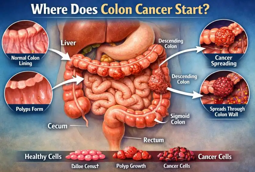 Where Does Colon Cancer Start? A Complete Guide to Origins, Symptoms ...